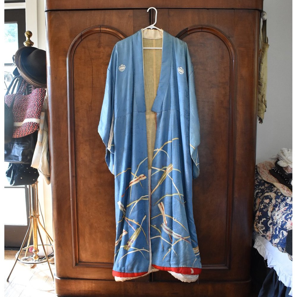 Antique 19th-Century Meiji Period Japanese Uchikake K… - Gem